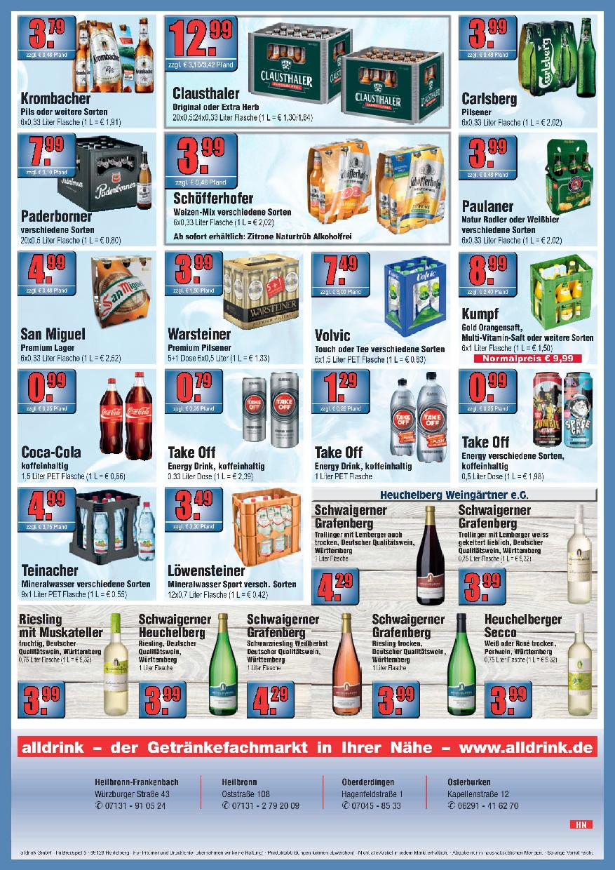 Angebote - alldrink Getränkefachmarkt - Alles schneller, alles ...
