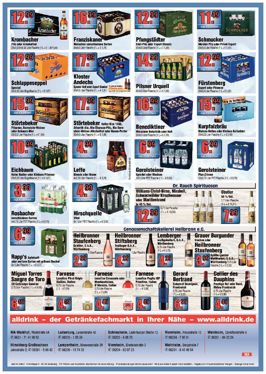 Angebote - alldrink Getränkefachmarkt - Alles schneller, alles ...